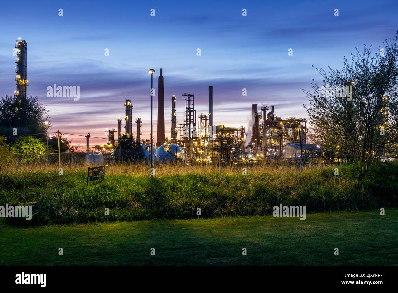 Raffinerie Heide GmbH Stock Photo - Alamy