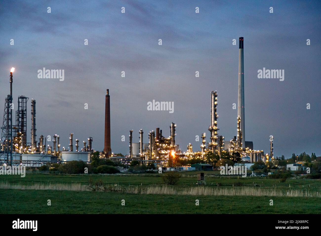 Raffinerie Heide GmbH Stock Photo - Alamy