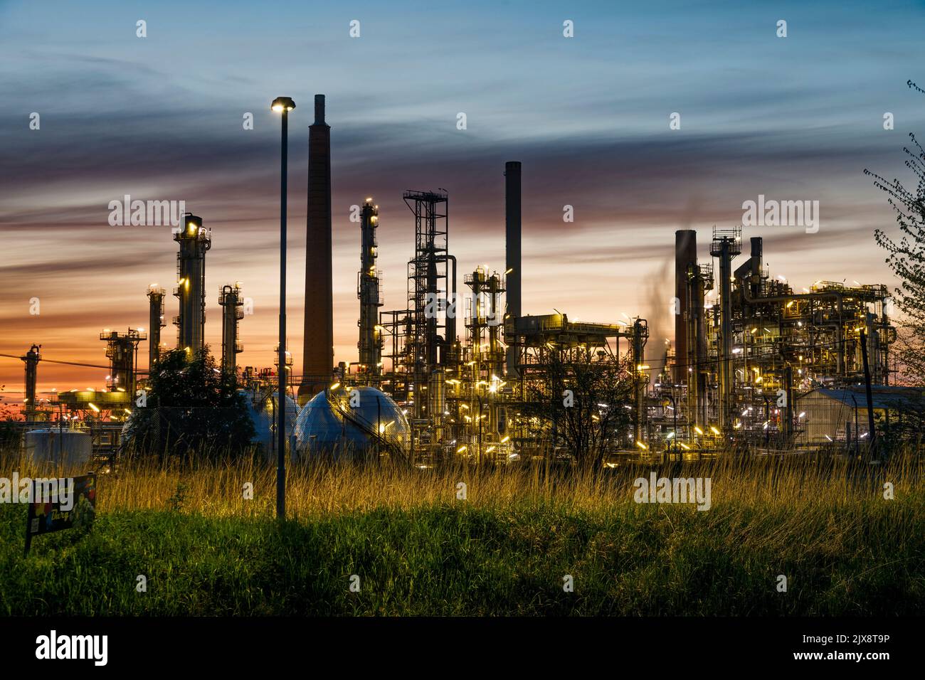 Raffinerie Heide GmbH Stock Photo - Alamy