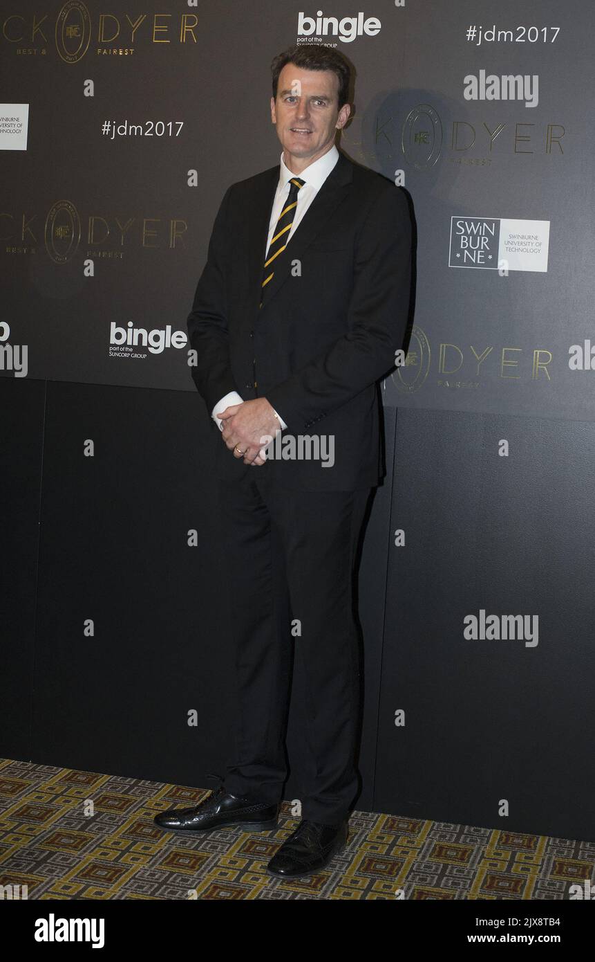 Richmond Football Club CEO, Mr Brendon Gale, arrives to the Jack Dyer ...