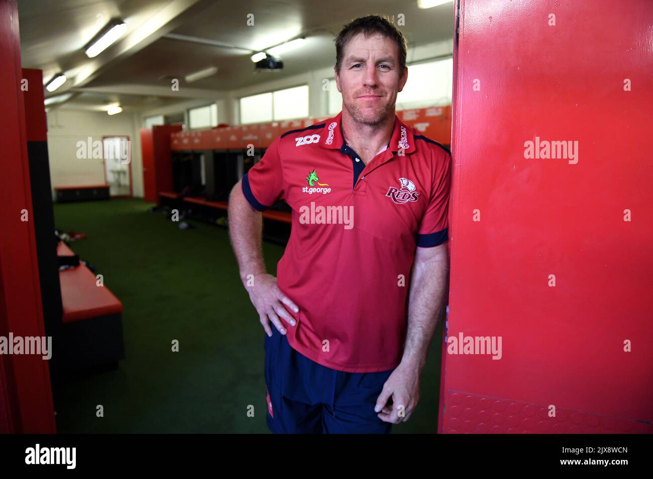 Newly announced Queensland Reds Head Coach Brad Thorn poses for a photo ...