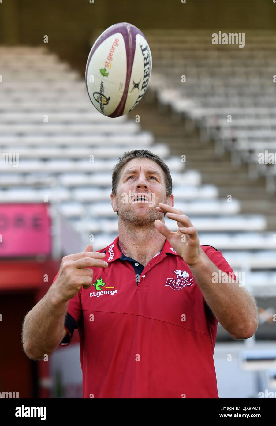 Newly announced Queensland Reds Head Coach Brad Thorn poses for a photo ...