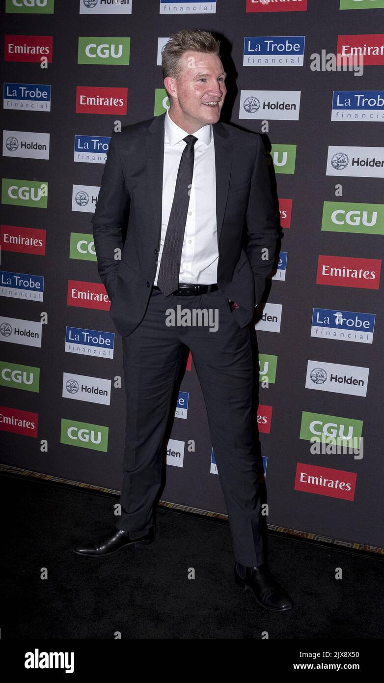 Collingwood Football club coach Nathan Buckley at the 2017 E.W ...