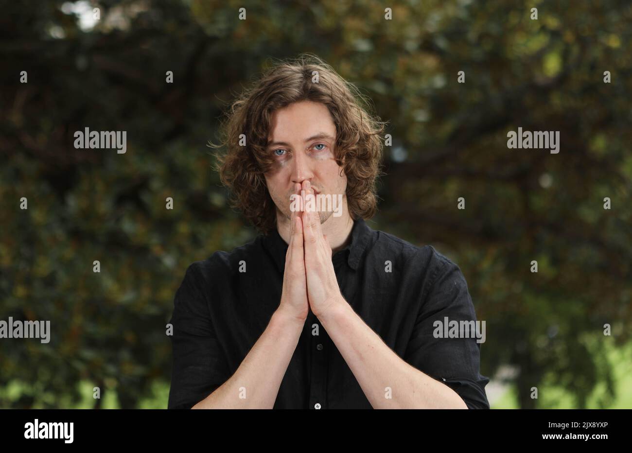 Singer Dean Lewis pose for a picture during the official announcement ...