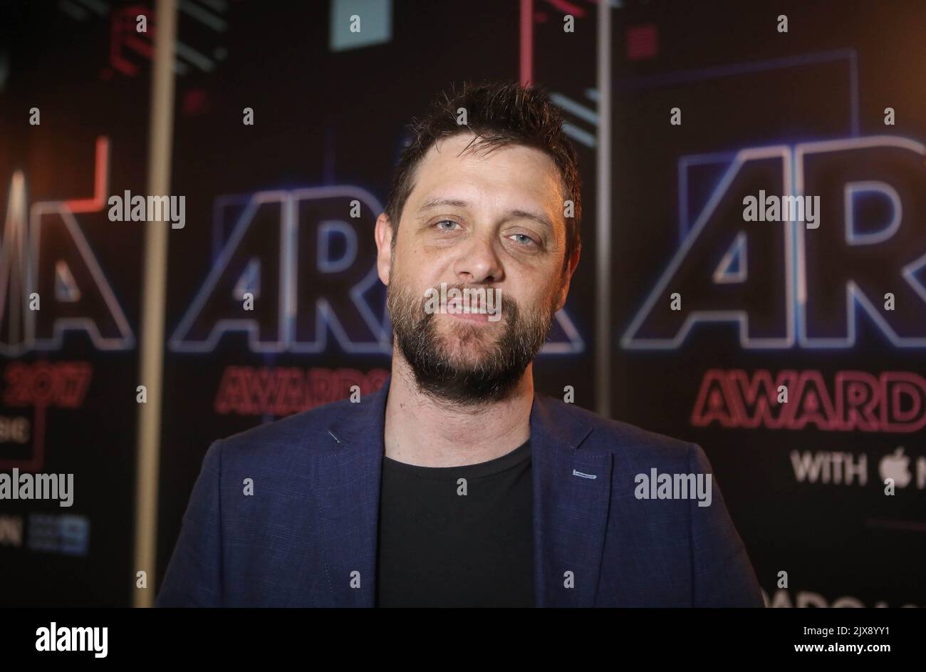 Singer Shane Nicholson pose for a picture during the official ...