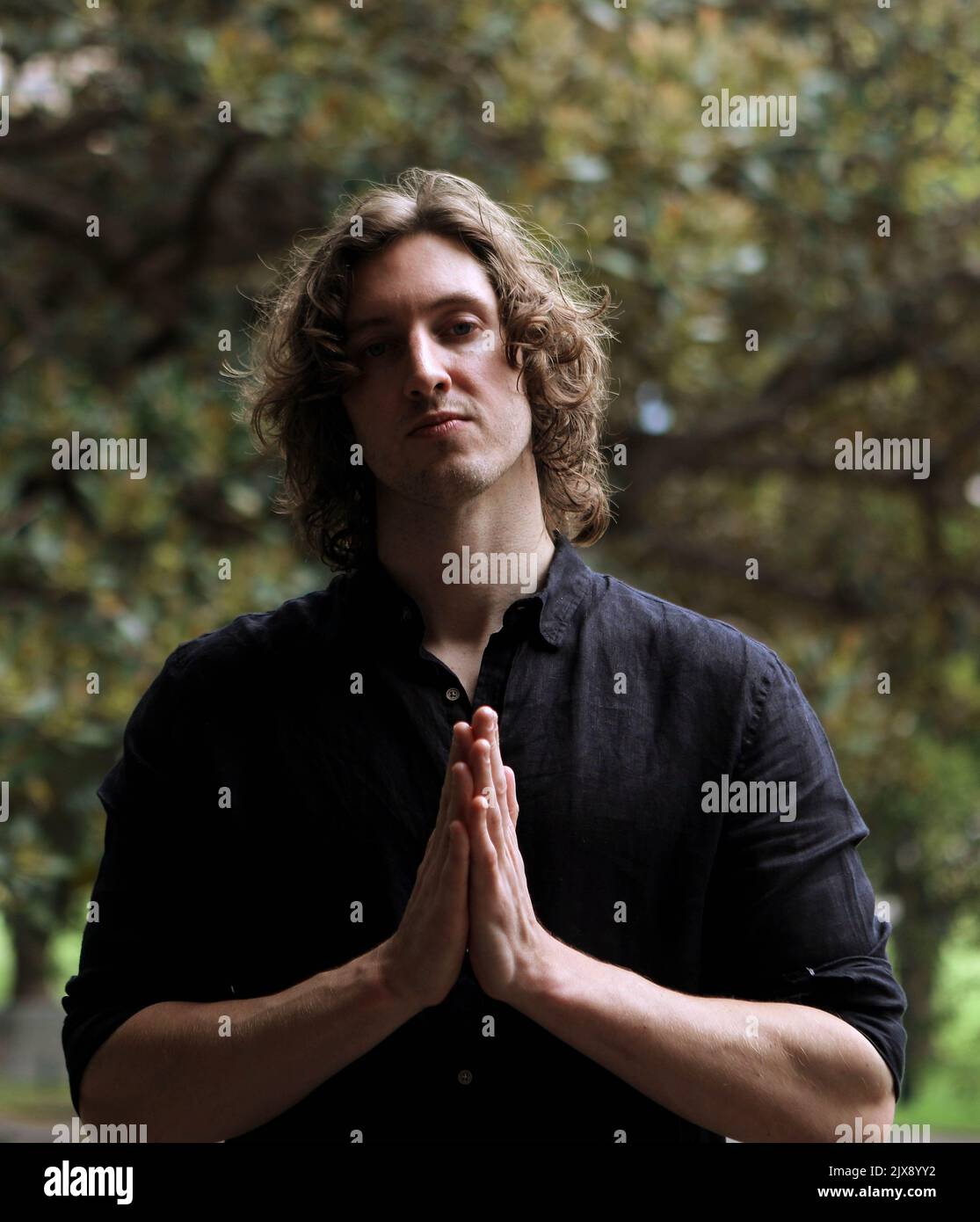 Singer Dean Lewis pose for a picture during the official announcement ...