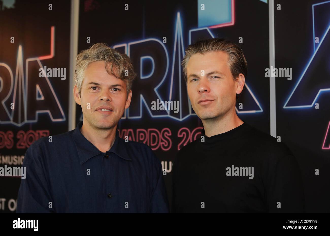 Nick Littlemore and Sam Littlemore of PNAU pose for a picture during ...