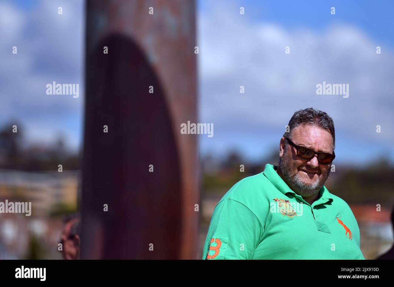Coogee Dolphins rugby league official Eric De Haart at a service at the ...