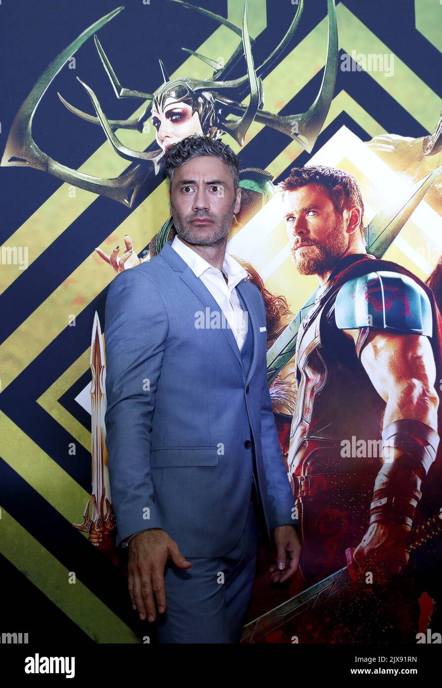 Director Taika Waititi poses for a photo during the Thor: Ragnarok ...