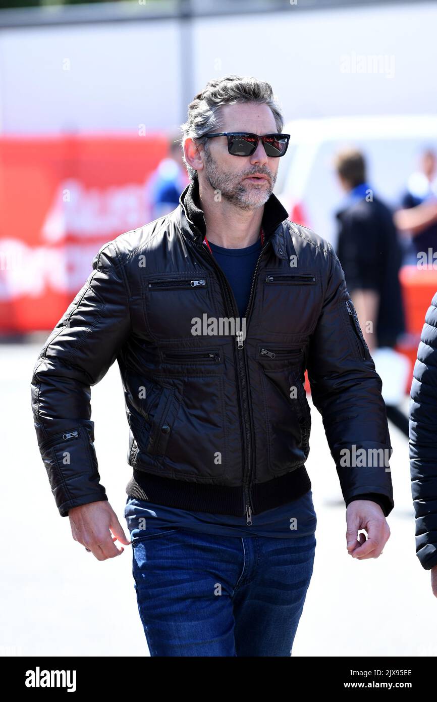 Australian actor Eric Bana is seen at the Australian Motorcycle Grand ...