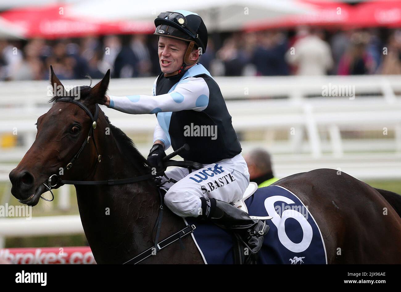 Stephen Baster returns to scale after taking Pinot to victory in the ...
