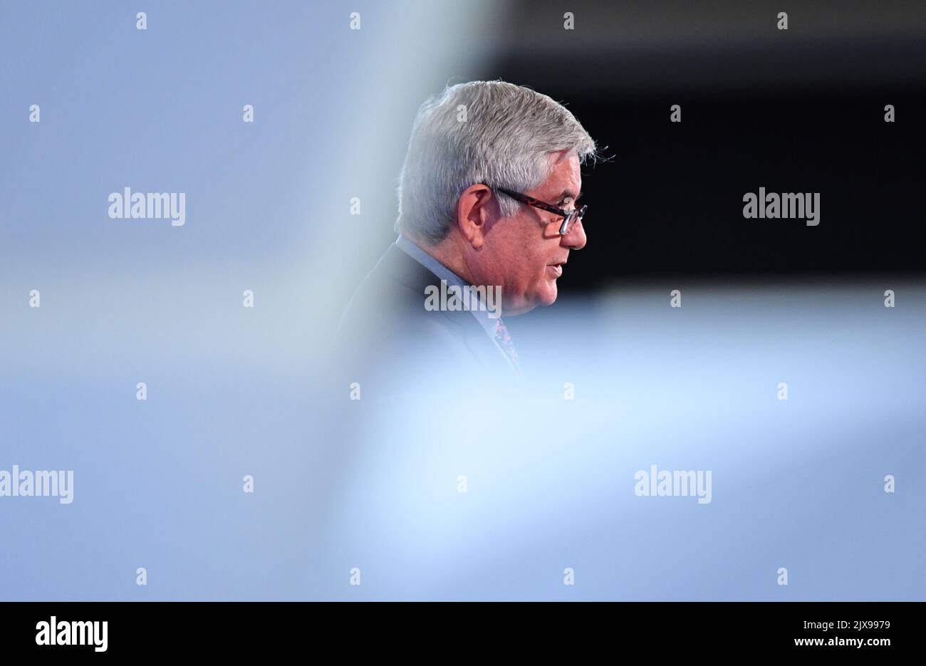 Minister for Indigenous Health and Aged Care Ken Wyatt addresses the ...