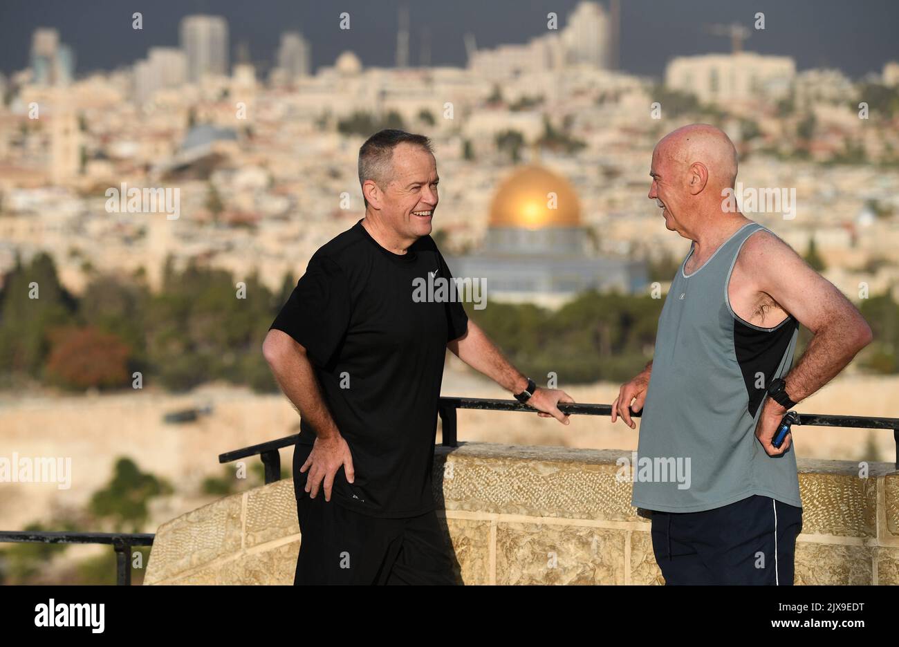 Federal Labor leader Bill Shorten (left) and the Federal Member ...