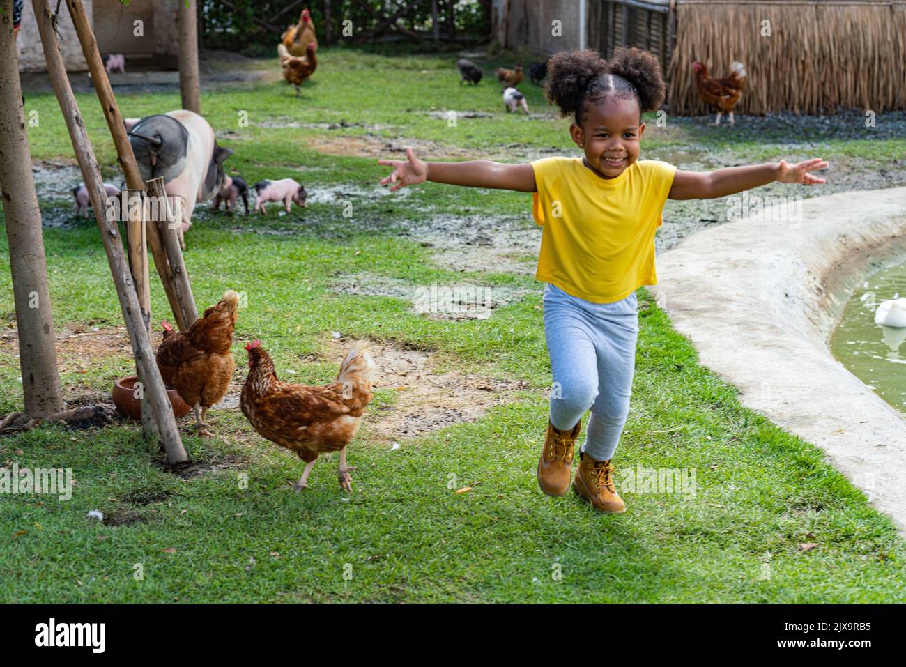 Growing happily hi-res stock photography and images - Alamy