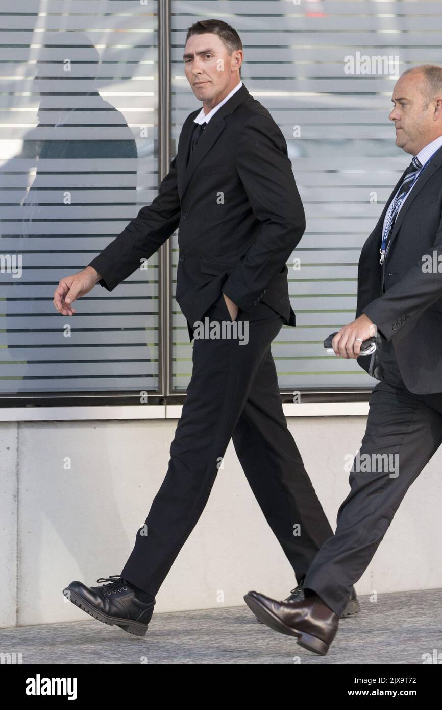 Jason Cobb - witness and biological father of Tyrell Cobb, leaves the ...