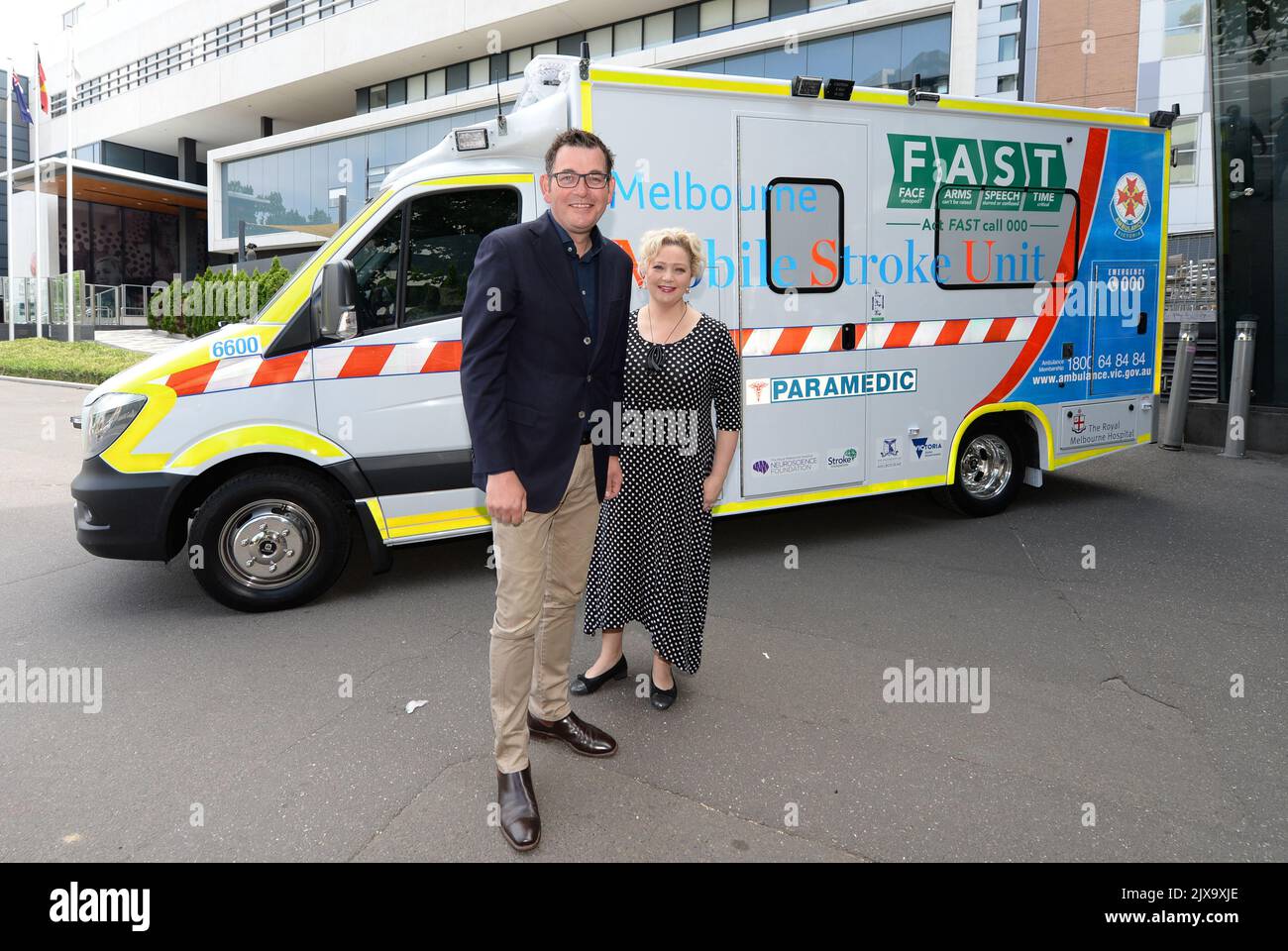 Victorian Premier Daniel Andrews and Health Minister Jill Hennessy to ...