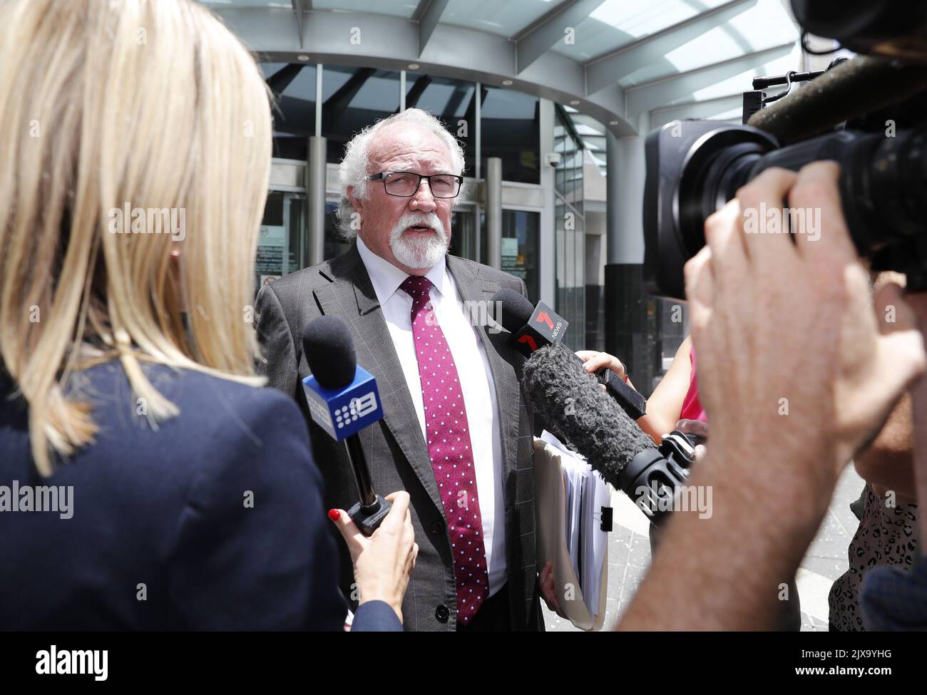 Chris Hannay, lawyer for Linda Brooks and former Olympian Neil Brooks ...