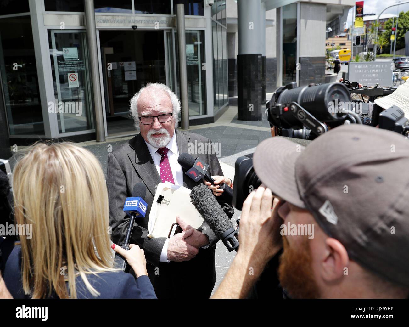 Chris Hannay, lawyer for Linda Brooks and former Olympian Neil Brooks ...