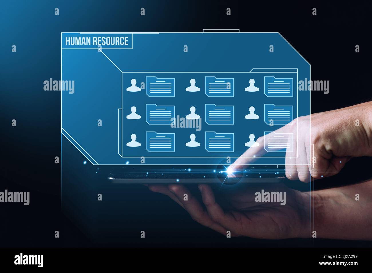 Human hologram hi-res stock photography and images - Alamy