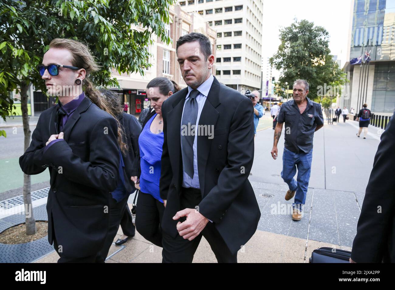 Former soldier Christopher Carter leaves the Brisbane Supreme Court ...