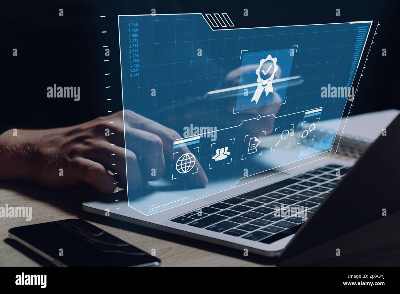 Laptop manufacturing process hi-res stock photography and images - Alamy