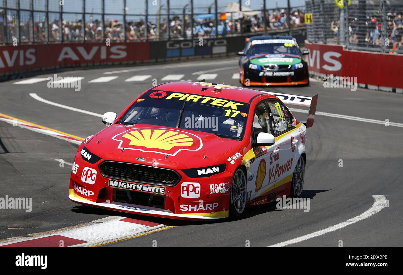 Shell V-Power racing team driver Scott McLaughlin drives his Ford ...