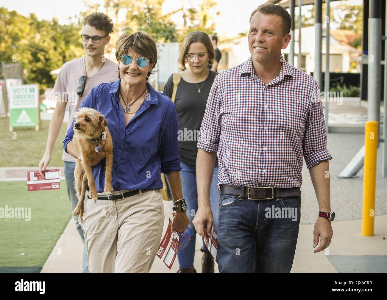 LNP member Scott Emerson with his wife Robyn, son Jack, daughter Katy ...