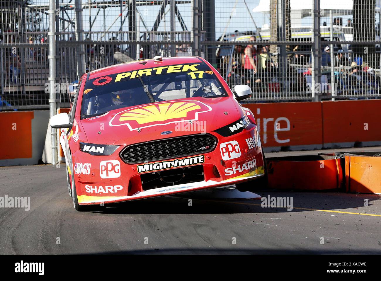 Shell V-Power racing team driver Scott McLaughlin drives his Ford ...