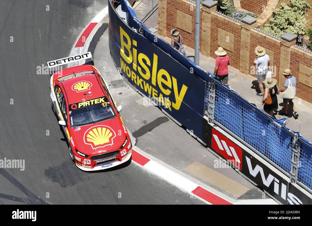 Shell V-Power racing team driver Scott McLaughlin drives his Ford ...