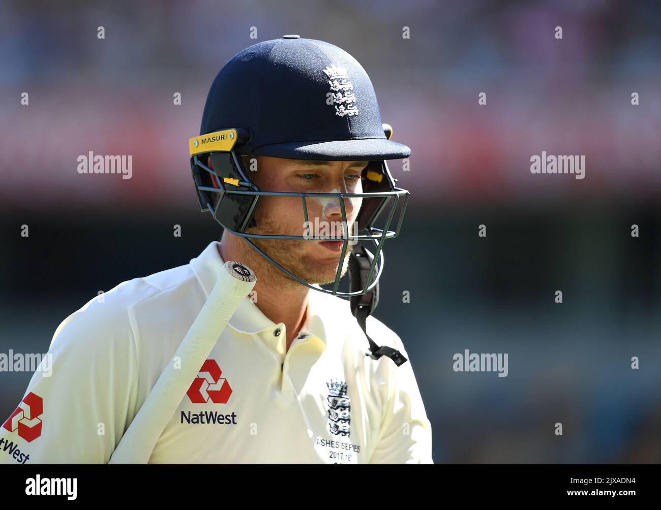 England batsman Stuart Broad departs after being dismissed by ...