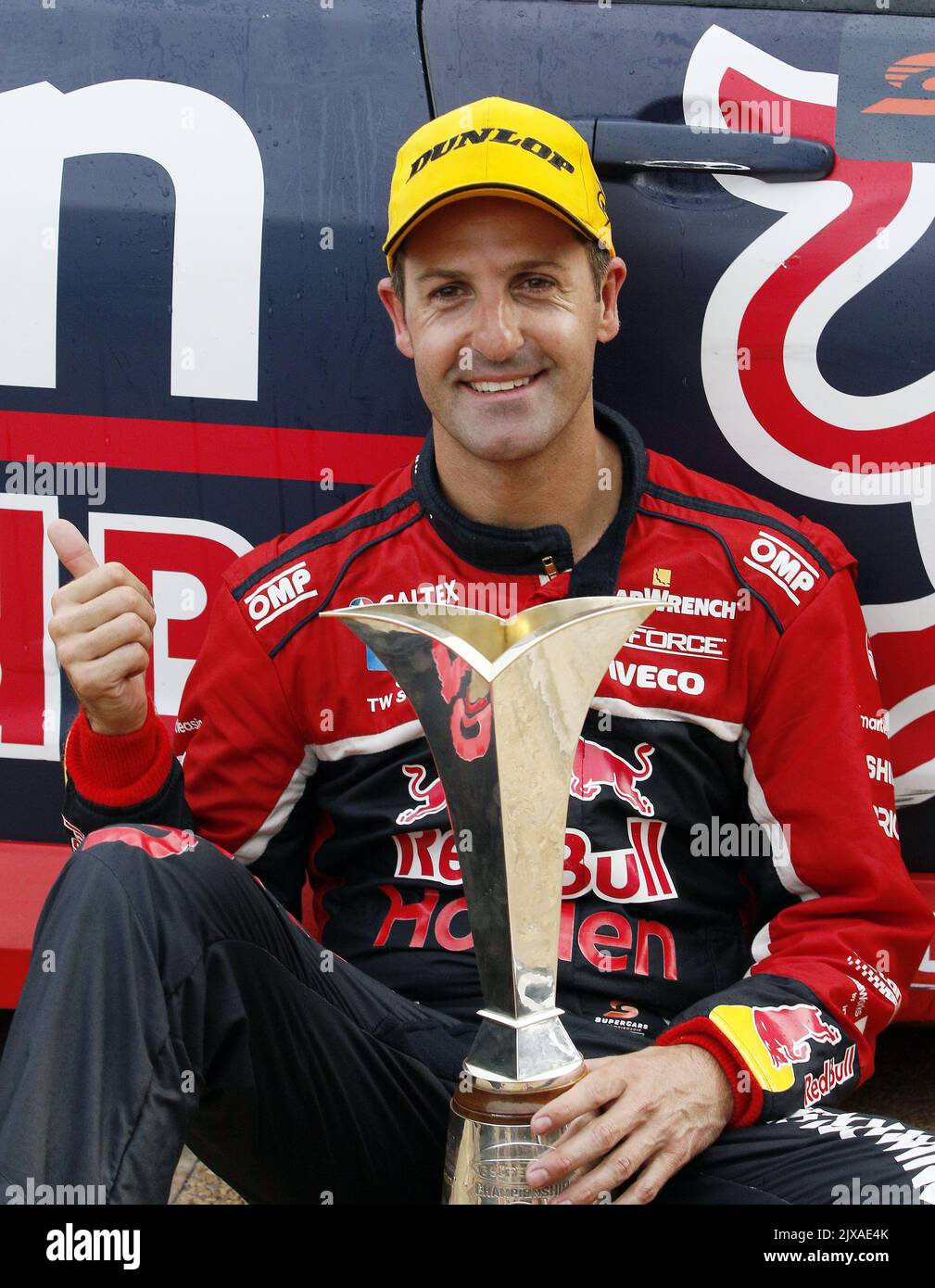 Red Bull Holden Racing Team driver Jamie Whincup with the Supercars ...