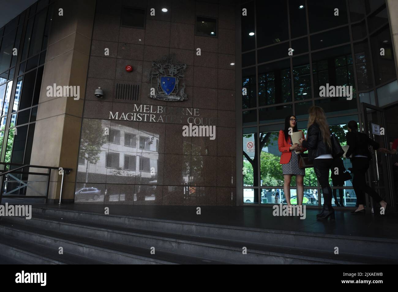 Exterior pictures of the Melbourne Magistrates court in Melbourne ...