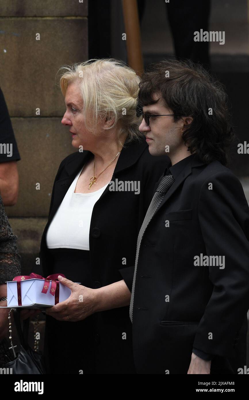 Ross Young, the son of Malcolm Young, was joined by friends and fellow ...