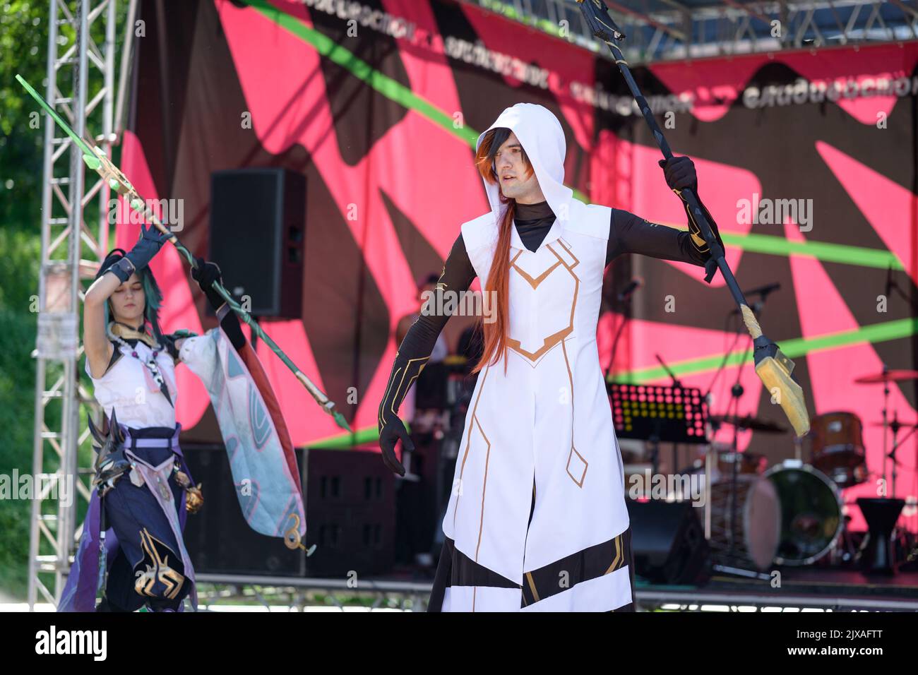 VLADIVOSTOK, RUSSIA - AUGUST 20, 2022: Geek Fest - cosplay and geek ...