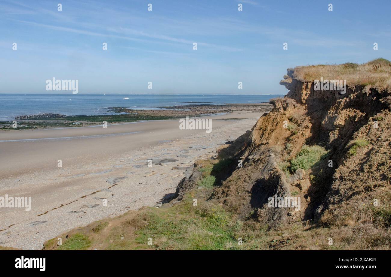 beautiful coastal landscape in northern france Stock Photo - Alamy