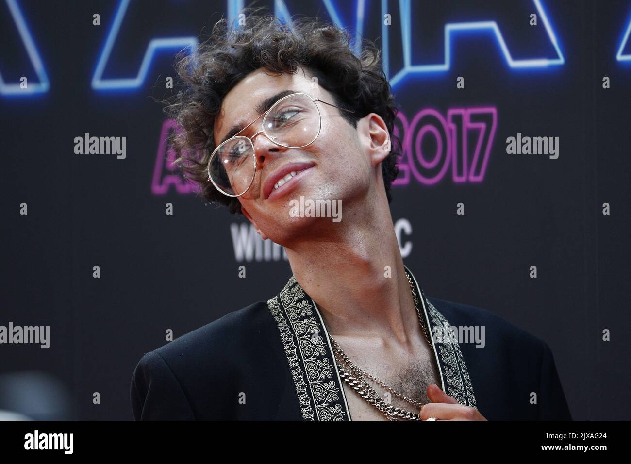 Kurt Coleman arrives at the 31st ARIA Awards at The Star, in Sydney ...