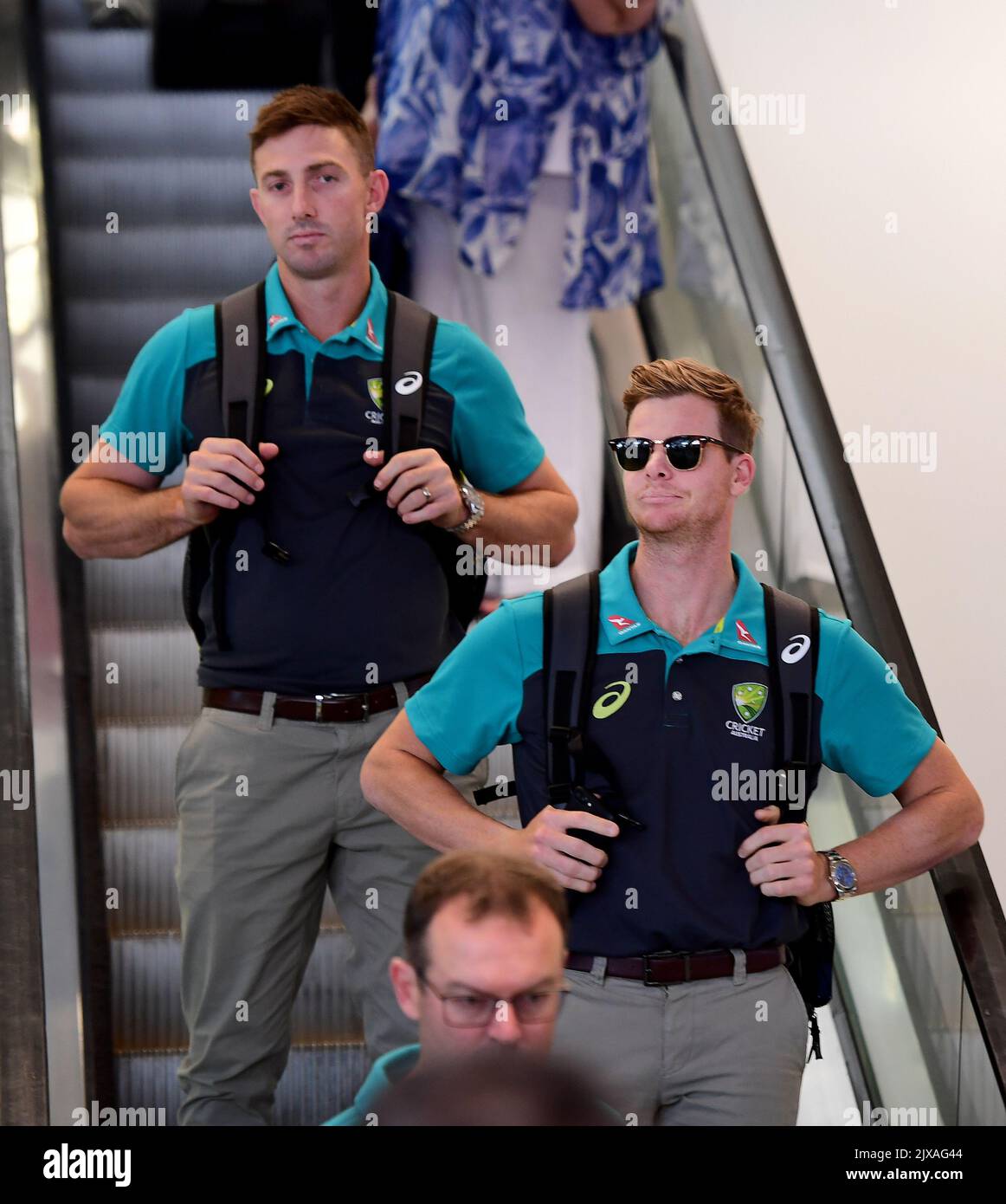 Steve Smith captain of the Australian cricket team arrives at Adelaide ...