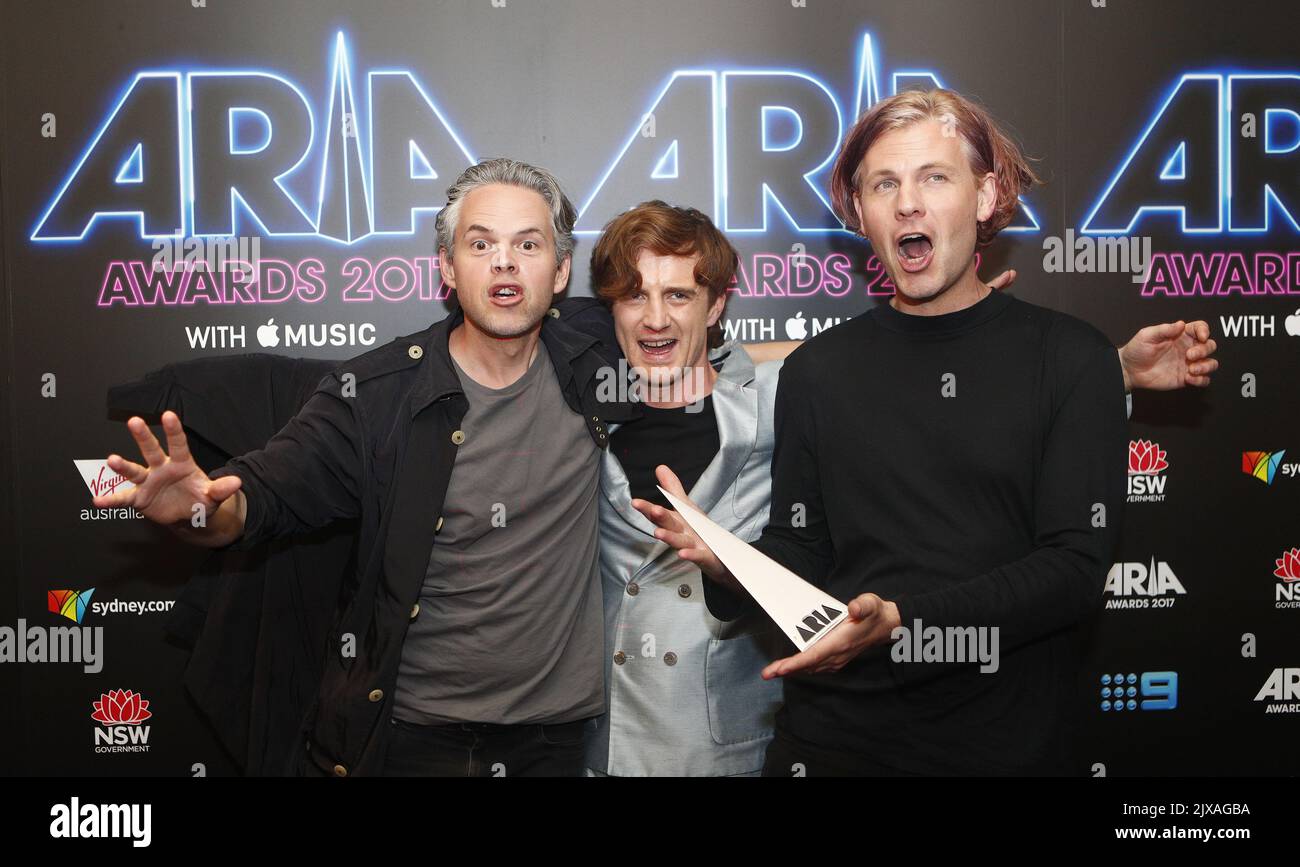 Nick Littlemore, Sam Littlemore and Peter Mayes from PNAU pose with the ...