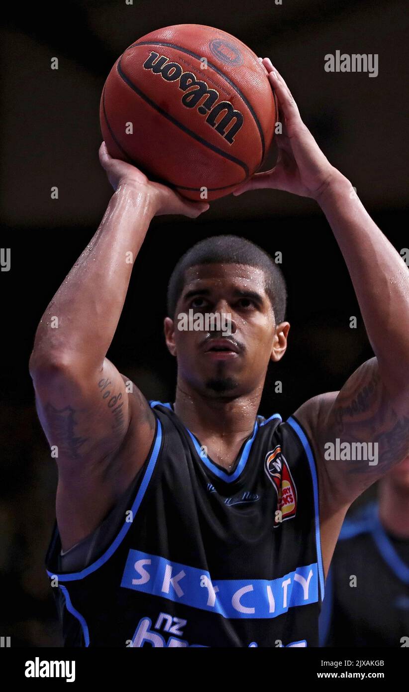 Edgar Sosa of the Breakers in the ANBL basketball match between the New ...