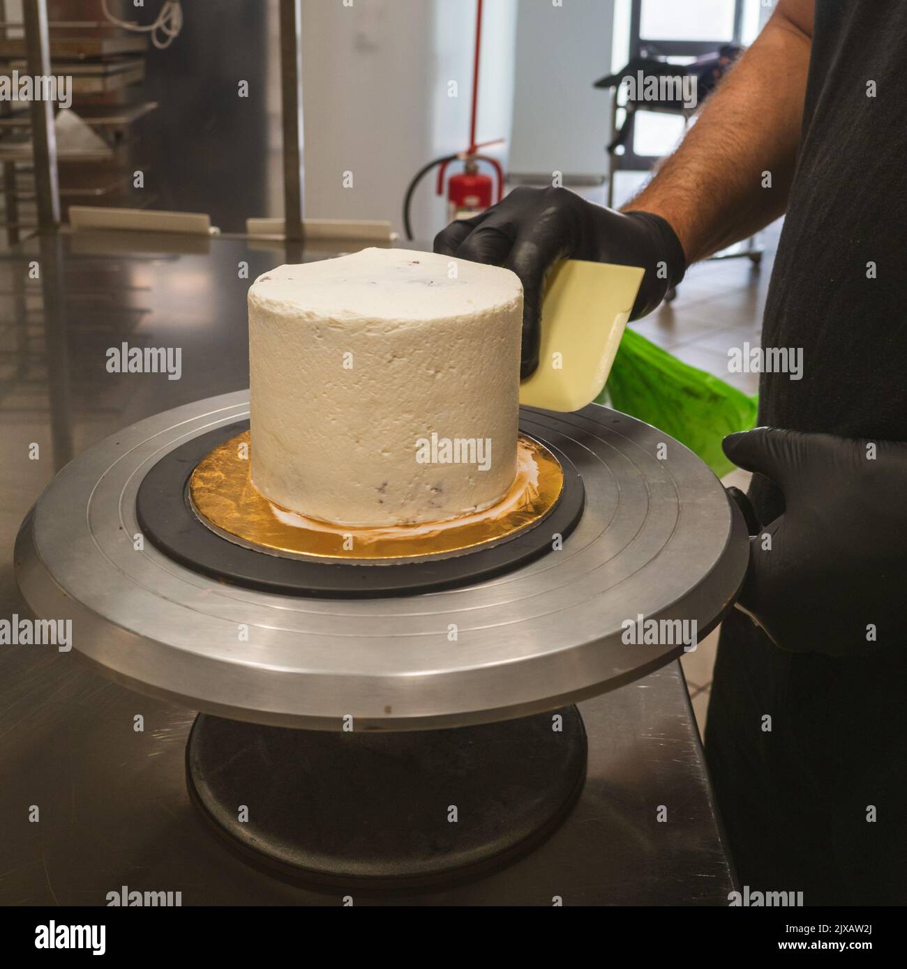 Man using scraper hi-res stock photography and images - Alamy