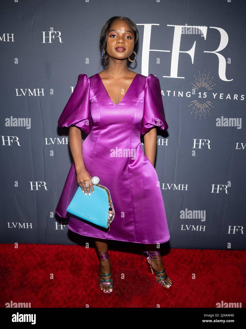 New York, USA. 23rd June, 2021. Tarah-Lynn Saint-Elien arrives at the ...