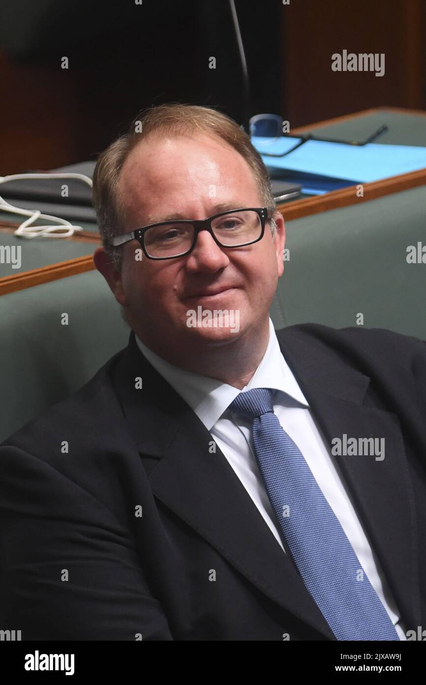 Labor MP David Feeney reacts during House of Representatives Question ...