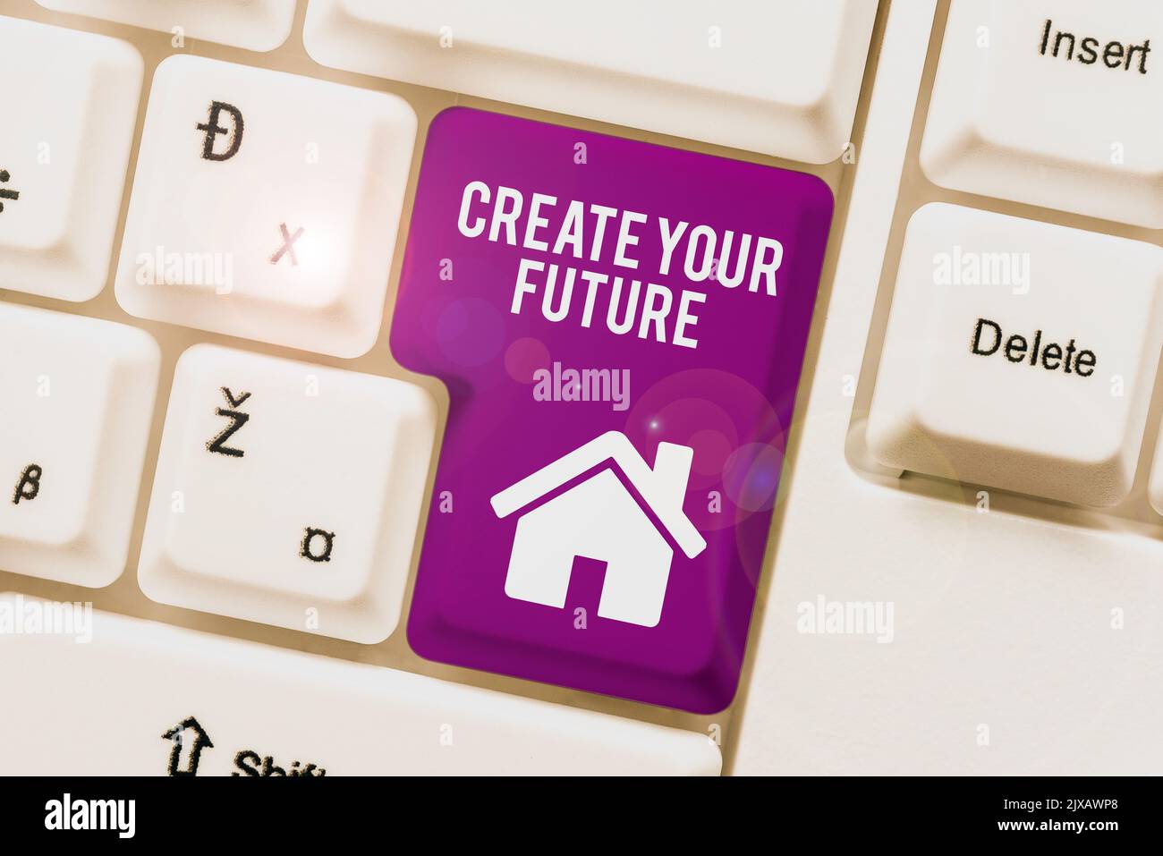 Inspiration showing sign Create Your FutureSet Target and Career goals ...