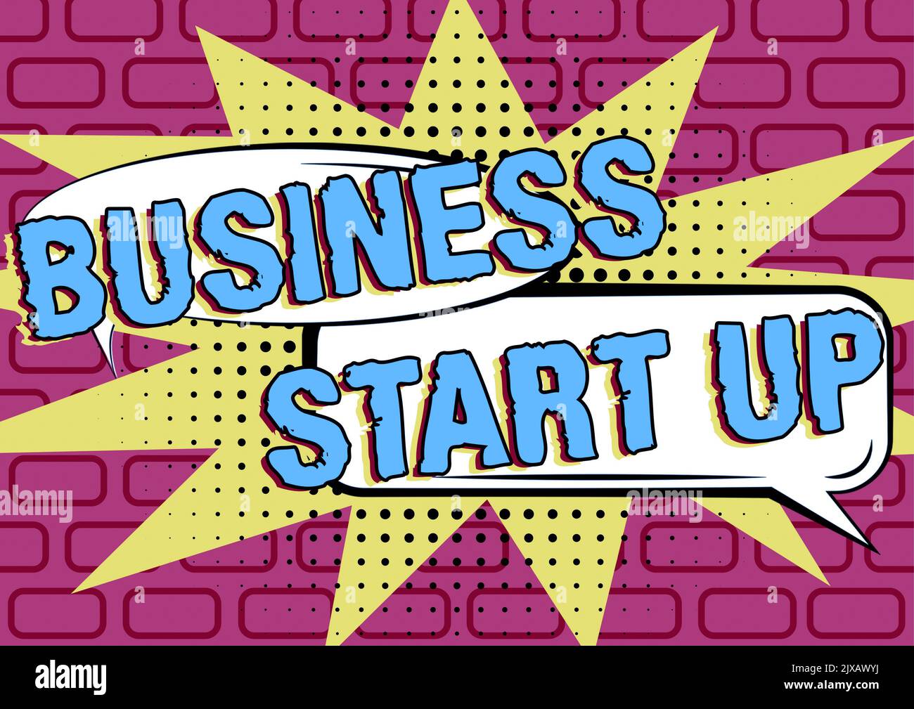 Hand writing sign Business Start UpPutting up new commerce venture ...