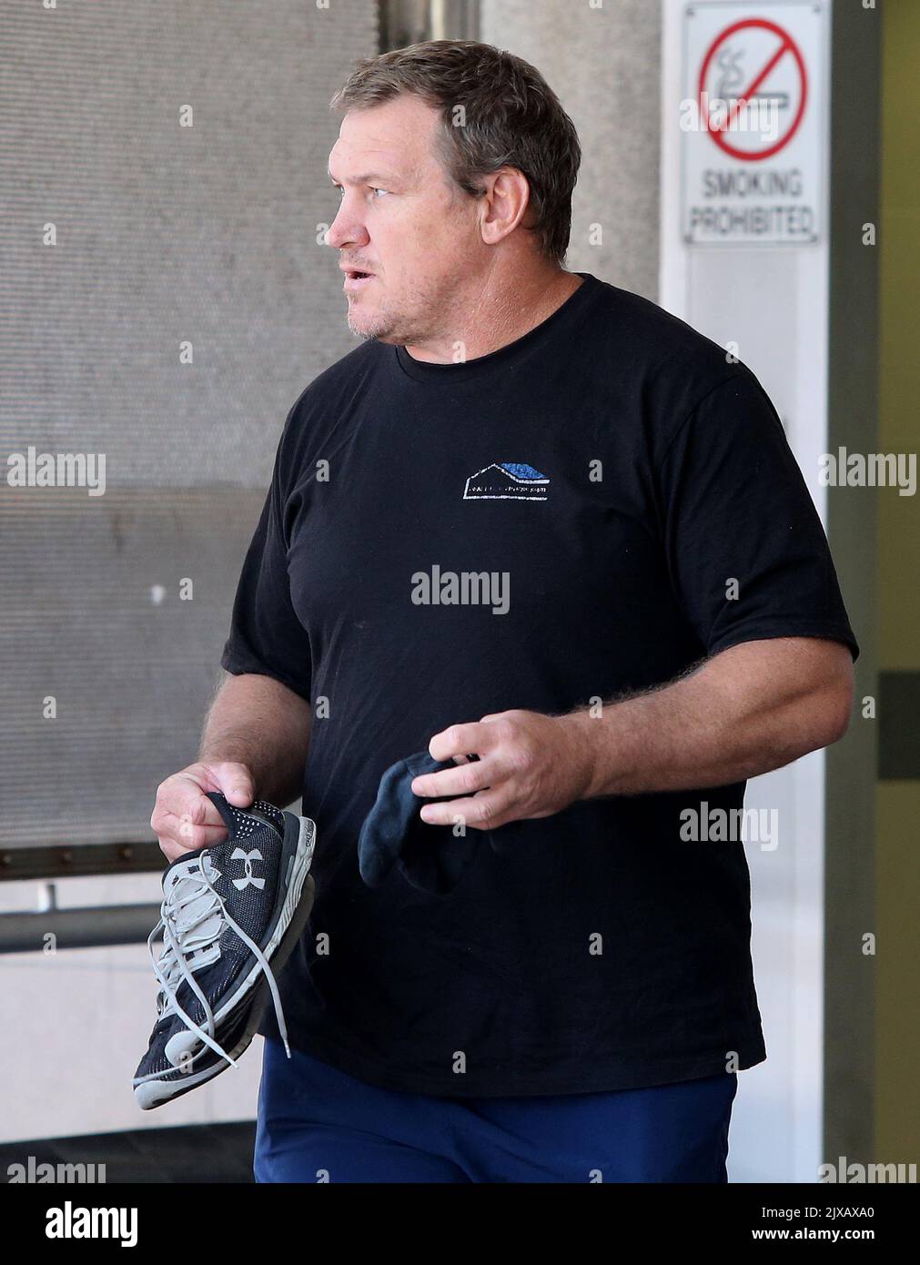 Anthony 'Chook' Fowler leaves the Brisbane Watchhouse in Brisbane ...