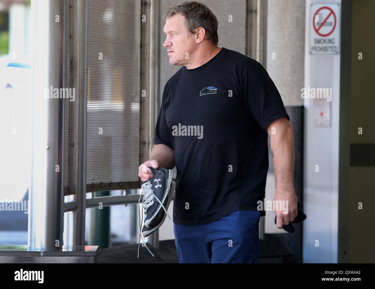 Anthony 'Chook' Fowler leaves the Brisbane Watchhouse in Brisbane ...