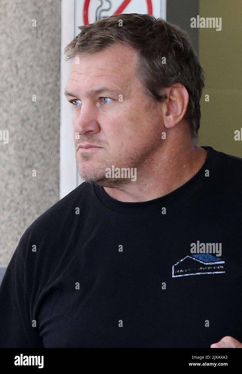 Anthony 'Chook' Fowler leaves the Brisbane Watchhouse in Brisbane ...