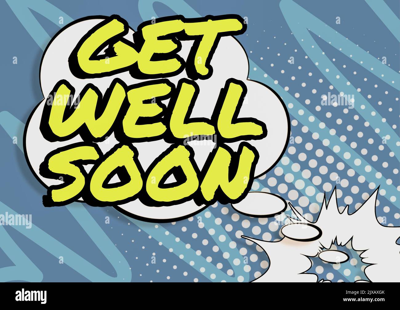 Handwriting text Get Well Soon. Conceptual photo Wishing you have ...