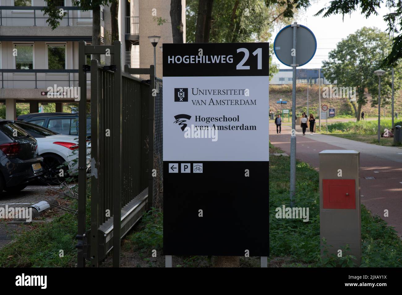 Billboard Hogehilweg 21 University Van Amsterdam And Hogeschool Van ...