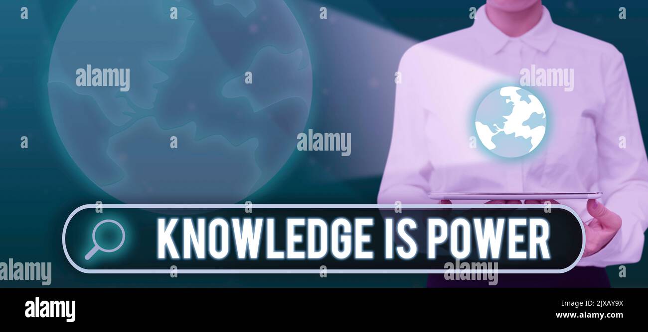 Inspiration showing sign Knowledge Is Powerskills acquired through ...